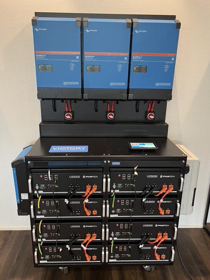 38,5KWh - 15KVA - 3Fasen - ESS Rack - Viqtory Smart Energy Solutions